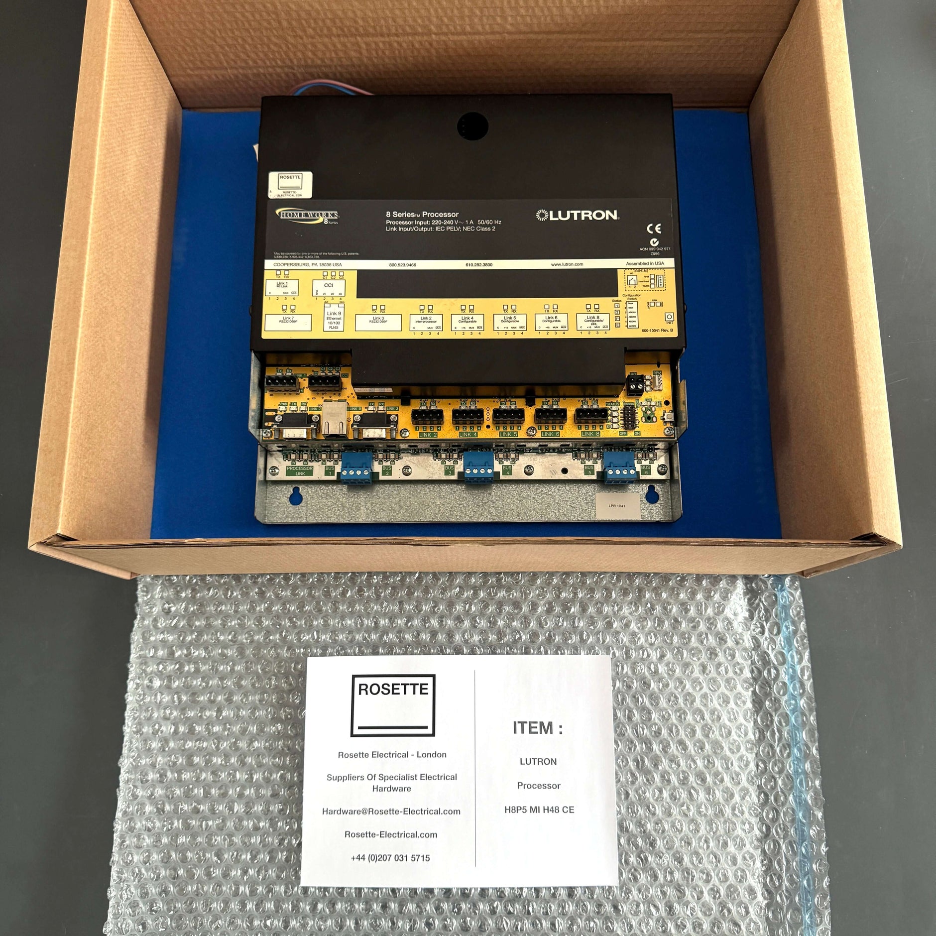 Lutron Homeworks Illumination Processors & Modules - Rosette Electrical